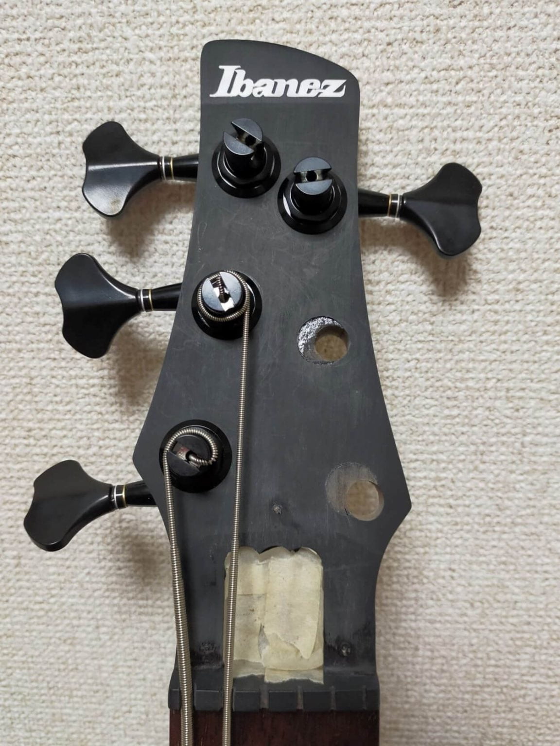 【ベース改造】Ibanez SR306 パッシブ化・フレットレス化・指板延長など | PHILOSODOMY記録簿